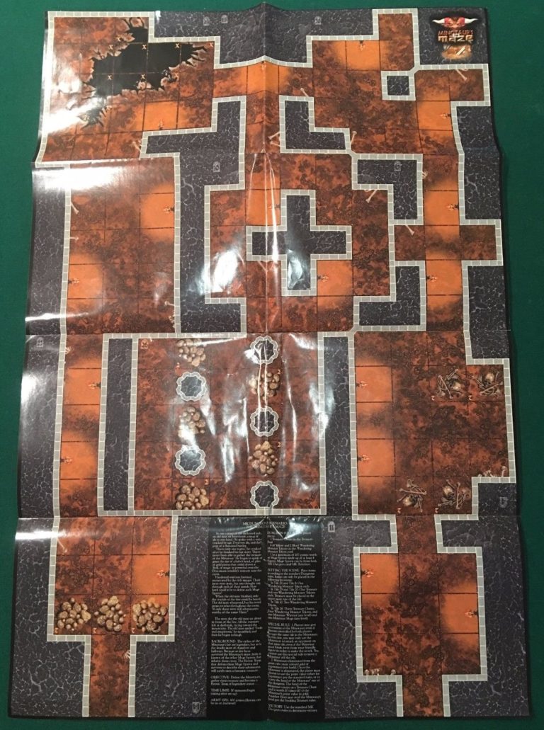 Mage Knight - Poster - Scrye Dungeons Checklist (Back) • Mage Knight ...
