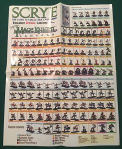 Mage Knight - Poster - Scrye Lancers Checklist • Mage Knight Database