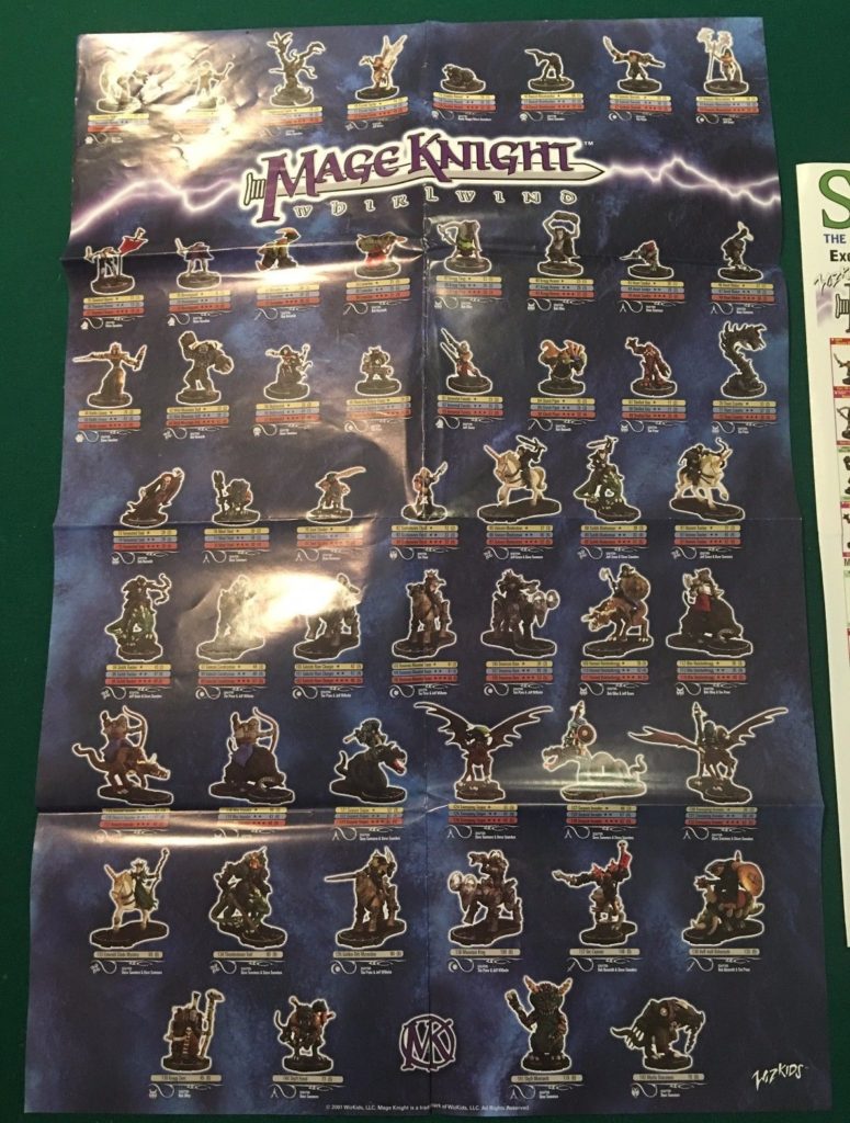 Mage Knight - Poster - Whirlwind Checklist • Mage Knight Database